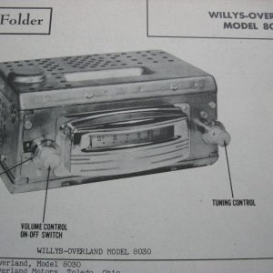 willys radio.jpg | Old Willys Forum